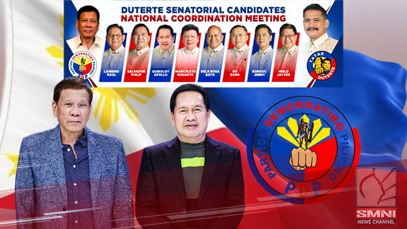 Pastor Apollo Quiboloy officially included in PDP Laban Senatorial ... Pastor Apollo Quiboloy officially included in PDP Laban Senatorial ...