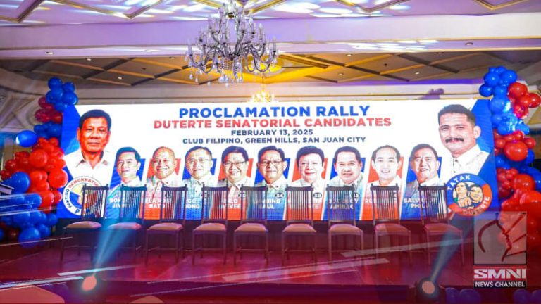 PDP-Laban ipinakilala ang Duterte Senatorial Candidates PDP-Laban ipinakilala ang Duterte Senatorial Candidates